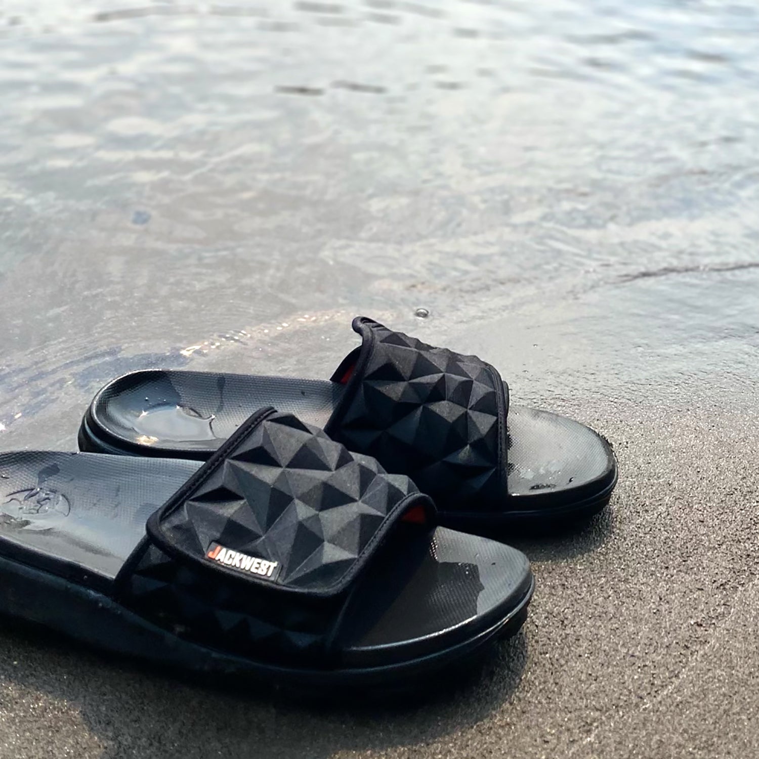 Slides. All day cushy comfort. Athleisure. Athletic - Jackwest ...